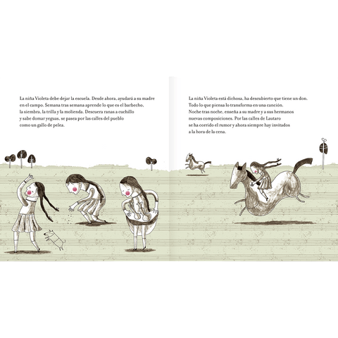 Libro para niños "La niña Violeta" | Editorial Amanuta – Amanuta