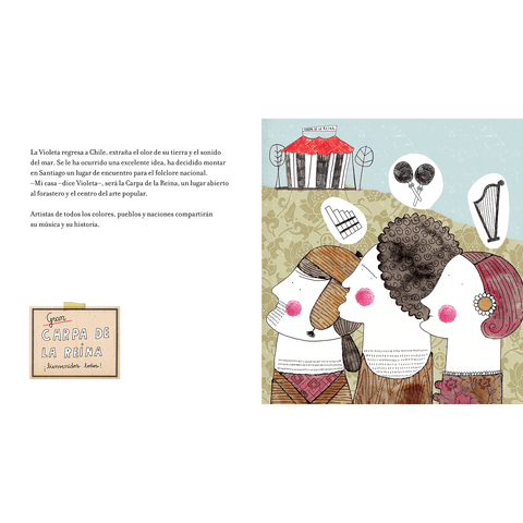 Libro para niños "La niña Violeta" | Editorial Amanuta – Amanuta